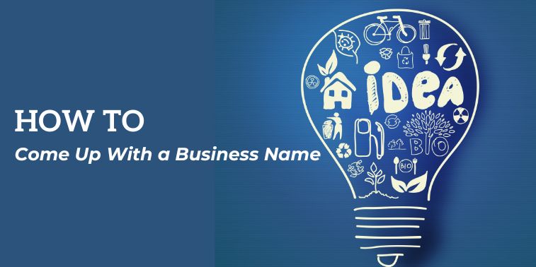 How to come up with a business name idea - catchy & creative